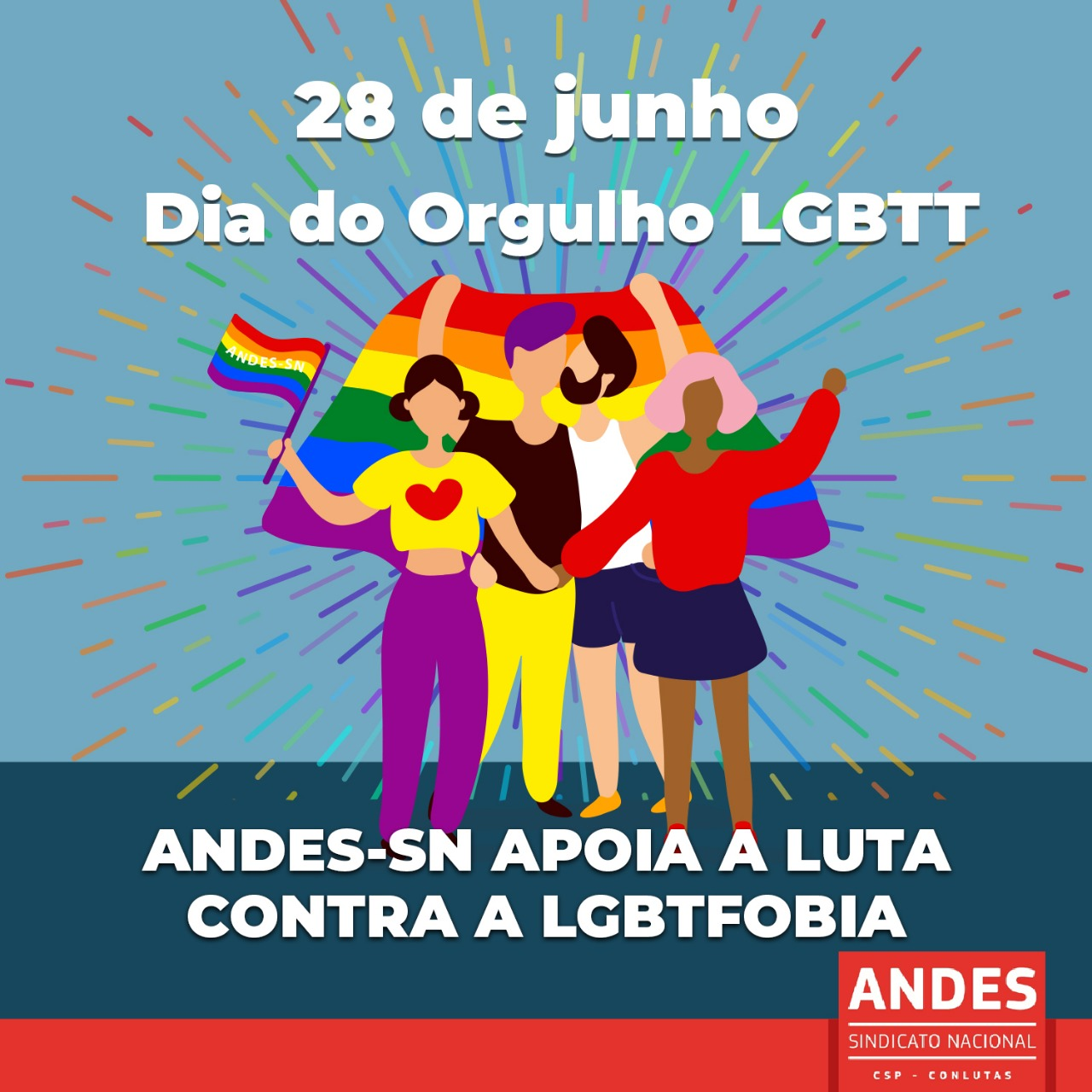 Nota do GTPCEGDS sobre o Dia Internacional do Orgulho LGBT | ADUSB